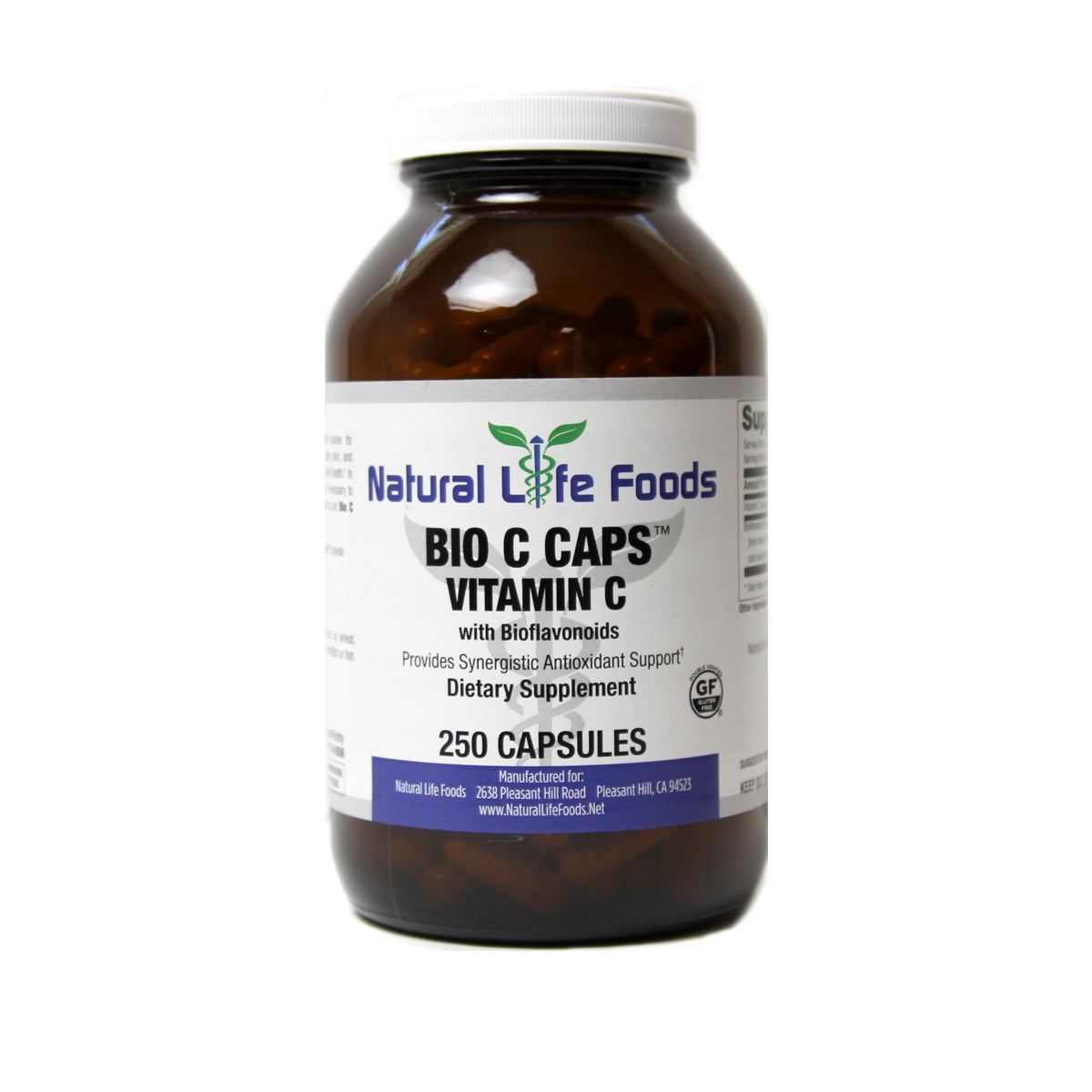Bio C Caps Vitamin C with Bioflavonoids | Arrive Nutrition Center
