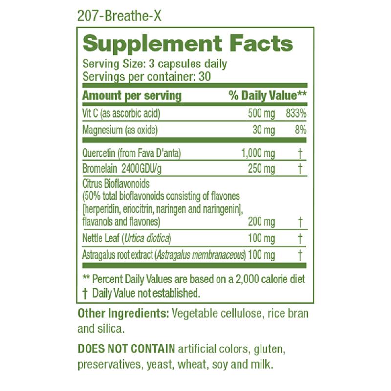 Breathe-X - Sinus Support | Arrive Nutrition Center