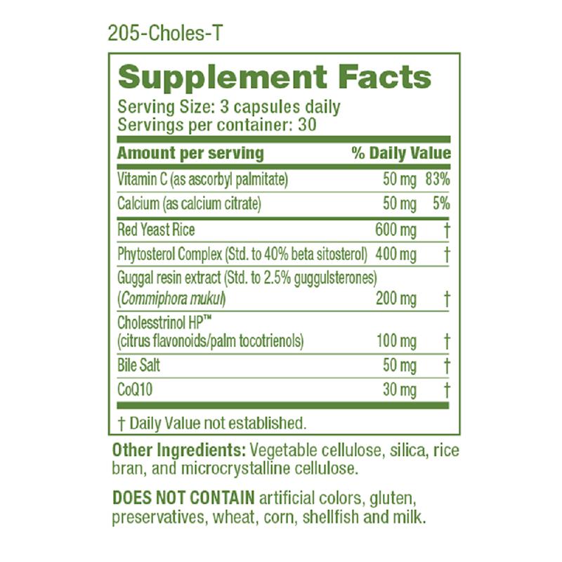 Choles-T - Cholesterol Support | Arrive Nutrition Center