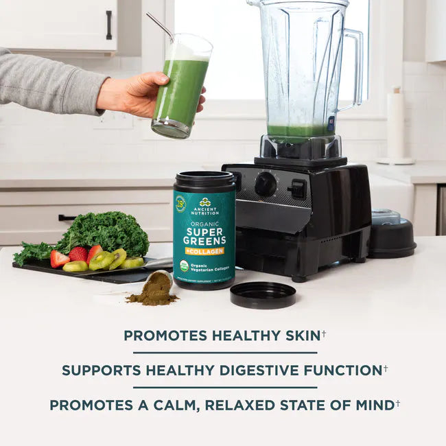 Organic SuperGreens + Collagen | Arrive Nutrition Center